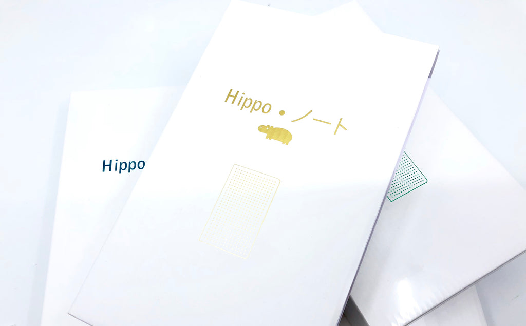 Hippo Noto Ivory Pocket A5 Notebook – Hippo Noto by Squishy-Ink